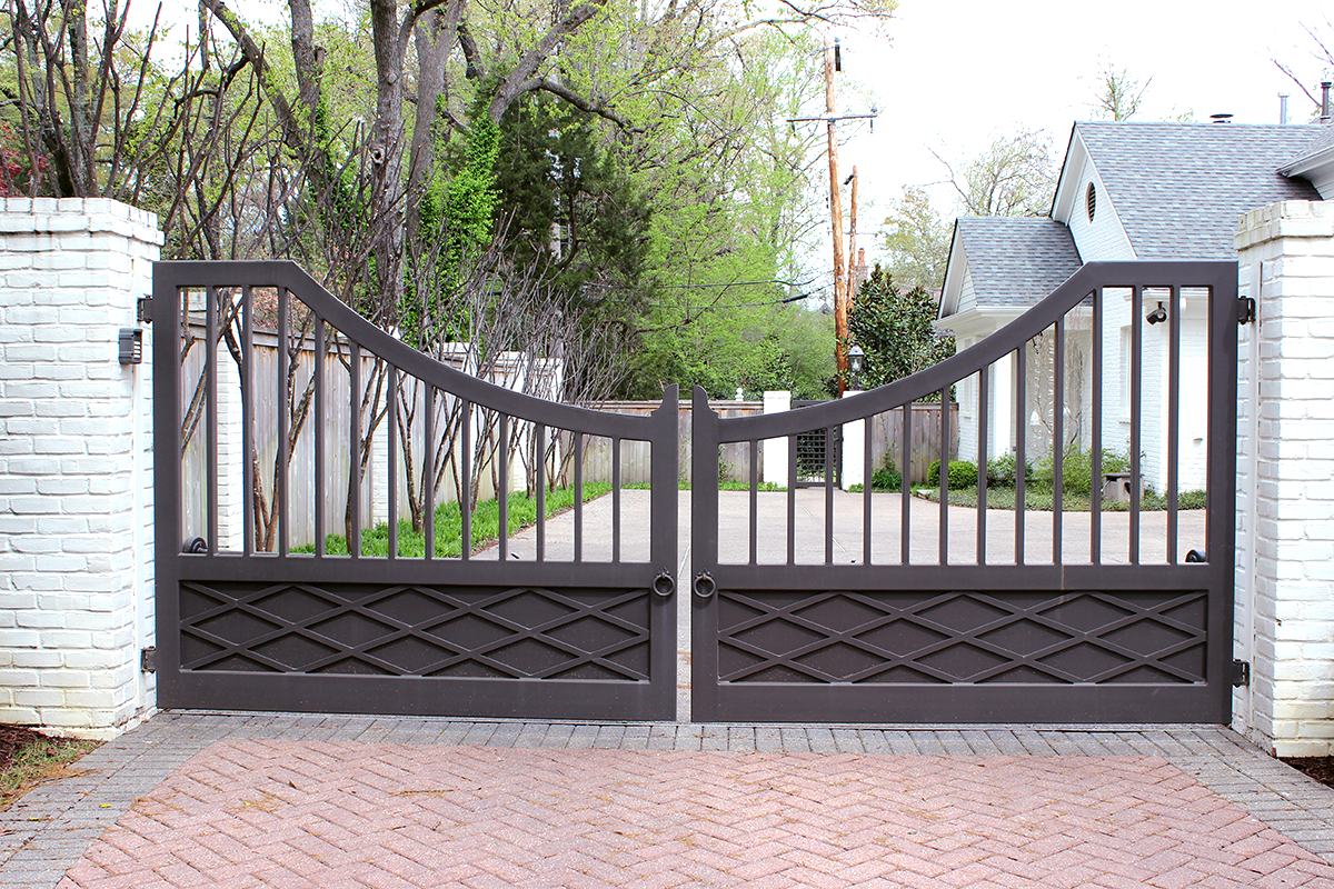 Memphis Entry Gates | Germantown Gates | Germantown Iron Gates | MSW ...